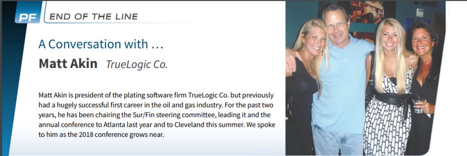TrueLogic’s Matt Akin Featured in Products Finishing Magazine ...
